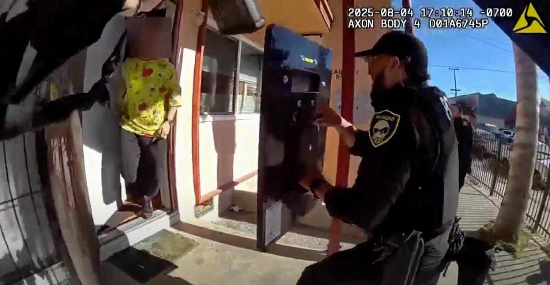 Richmond police shooting: Video shows armed man rushing at officers